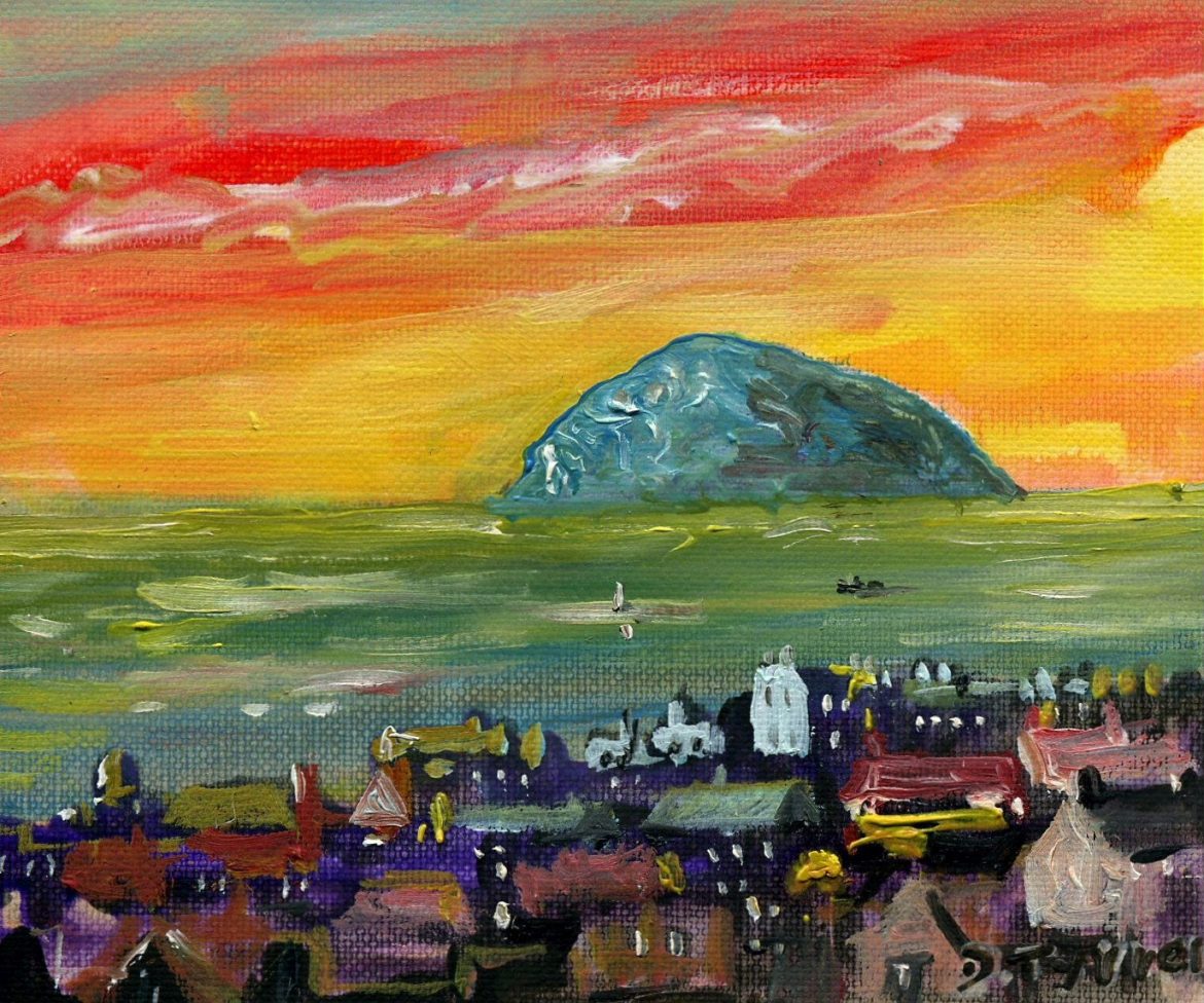 Ailsa Craig from Girvan 2 - TT ART